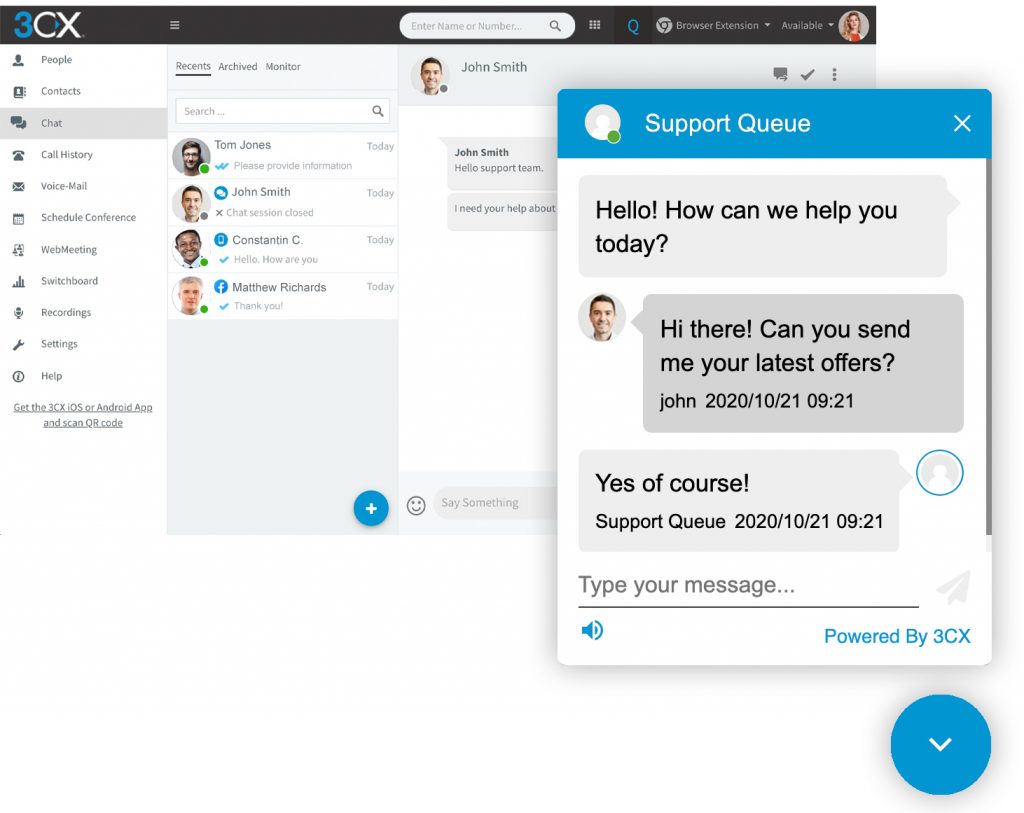 3CX Phone System: Pricing, Top Features, Pros & Cons