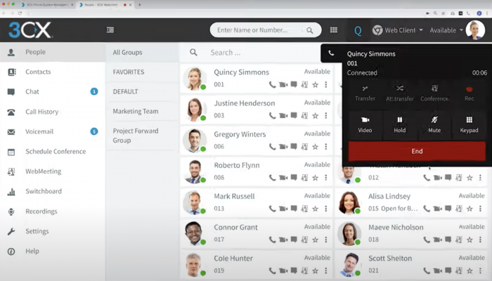 3CX Phone System: Pricing, Top Features, Pros & Cons