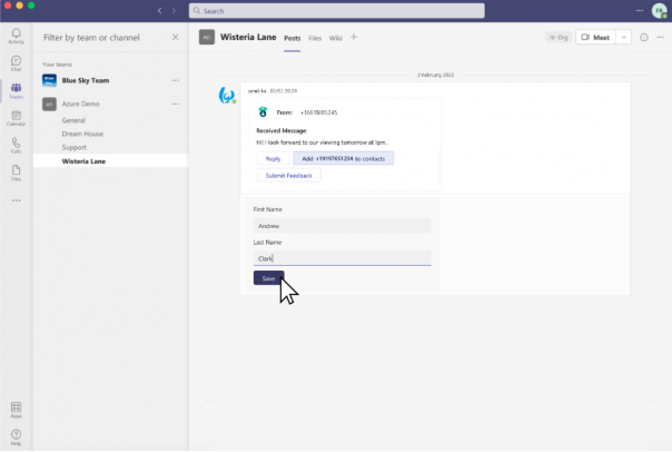 Bandwidth Launches SMS Messaging for Microsoft Teams