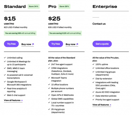 7 Best Cloud Phone Systems for Small Business