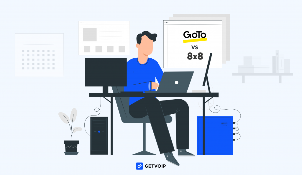 GoTo Connect vs 8x8: Compare Pricing, Features, Pros & Cons