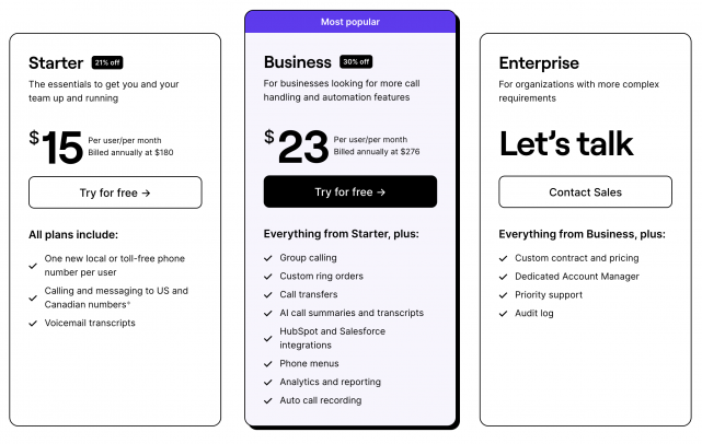 OpenPhone Pricing Plans, Top Features, and Alternatives OpenPhone Pricing Plans, Top Features, and Alternatives