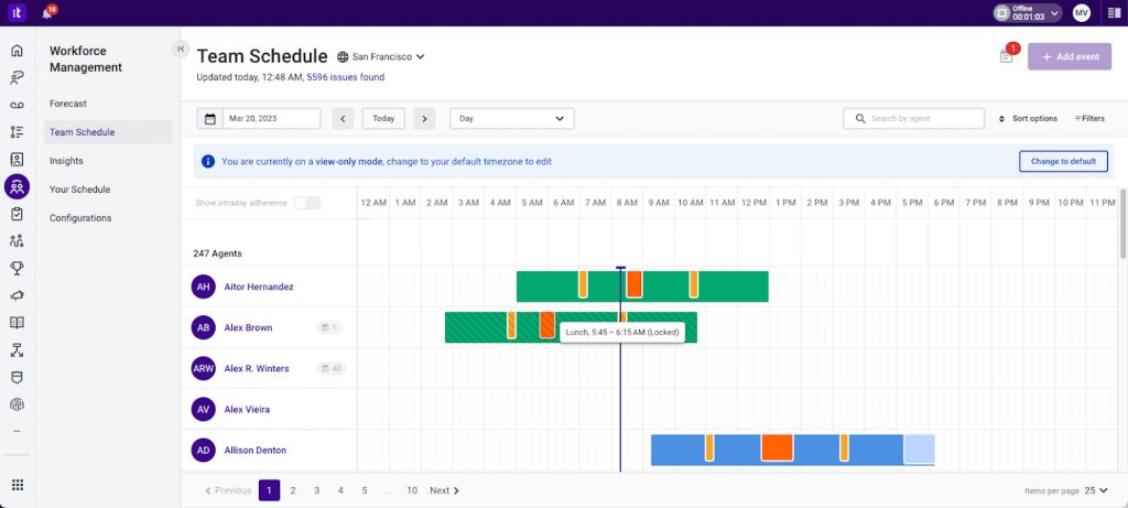 Talkdesk Workforce Management Review + 5 Features We Like