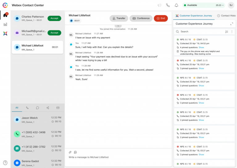 Webex Contact Center: Review of Key Features & Pricing