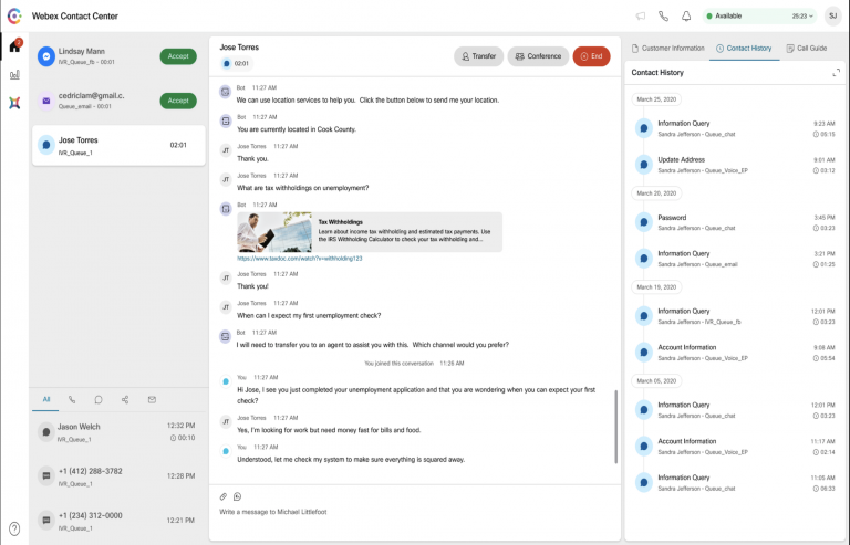 Webex Contact Center: Review of Key Features & Pricing
